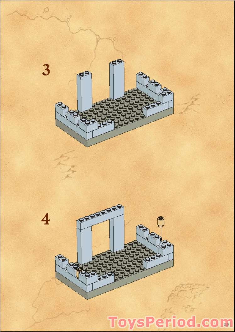 LEGO 6098 King Leo's Castle Instructions and Parts List