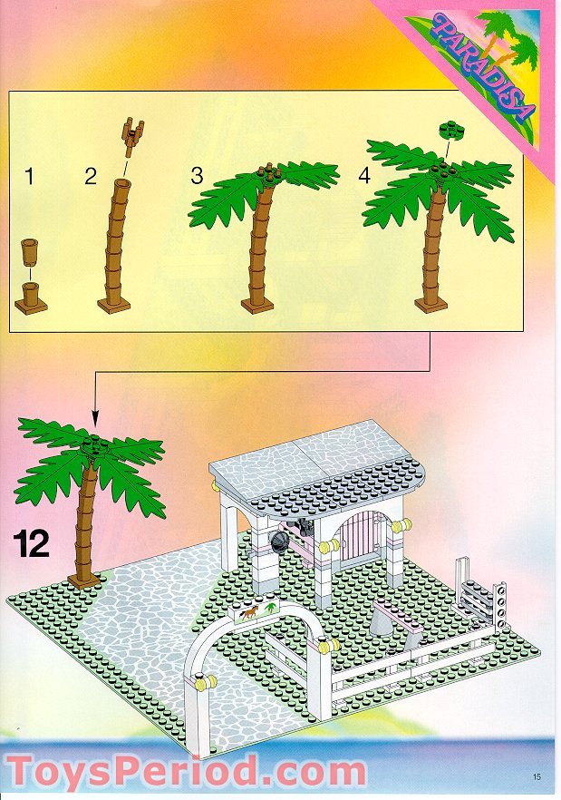 LEGO 6419 Rolling Acres Ranch Instructions and Parts List