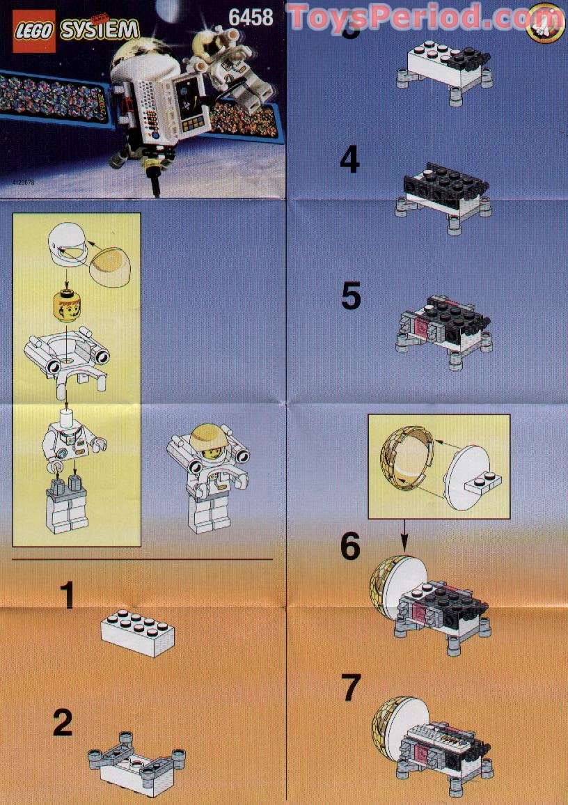 LEGO 6469 Space Port Value Pack Instructions and Parts List