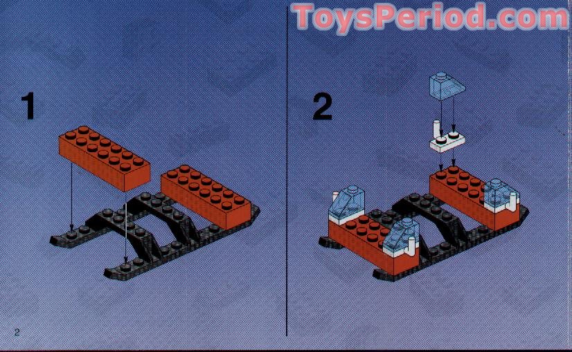 LEGO 6464 Super Rescue Complex Instructions and Parts List