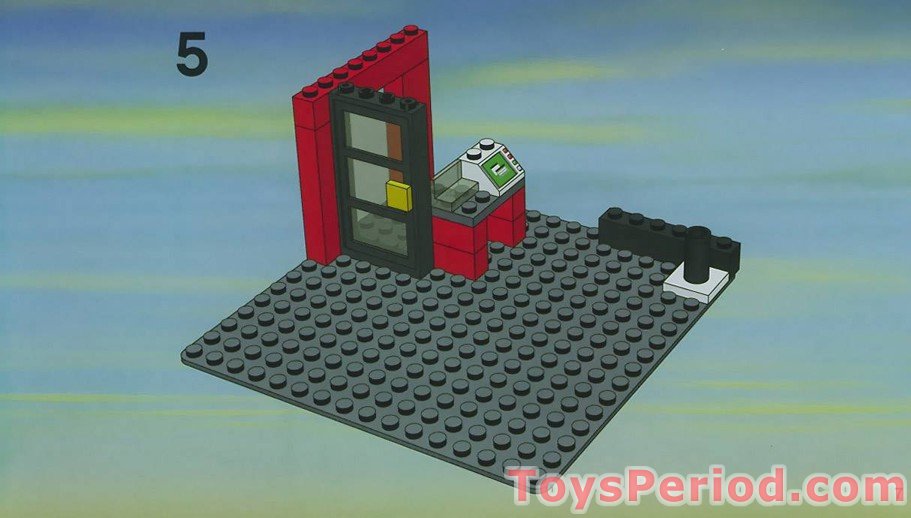 LEGO 7240 Fire Station Instructions and Parts List