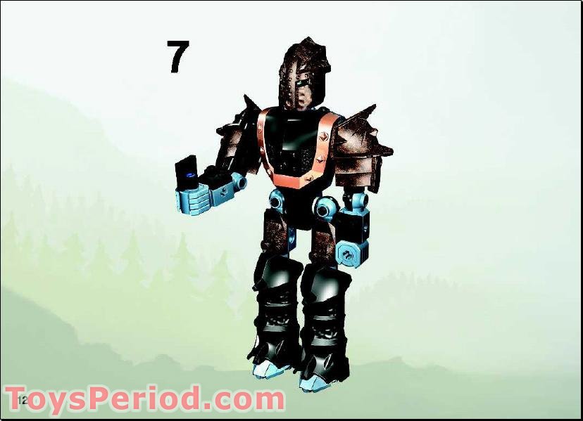 LEGO 8706 Karzon Instructions and Parts List