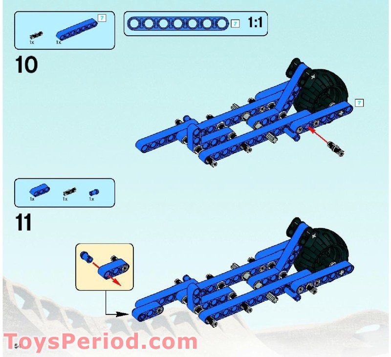 LEGO 8993 Kaxium V3 Instructions and Parts List