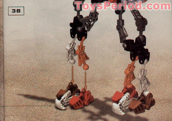 LEGO 8534-1 Tahu Instructions and Parts List