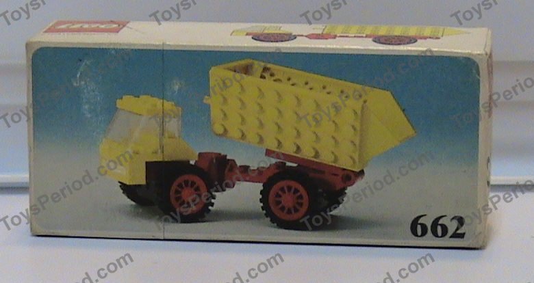 LEGO 662-1 Dumper Lorry Instructions and Parts List