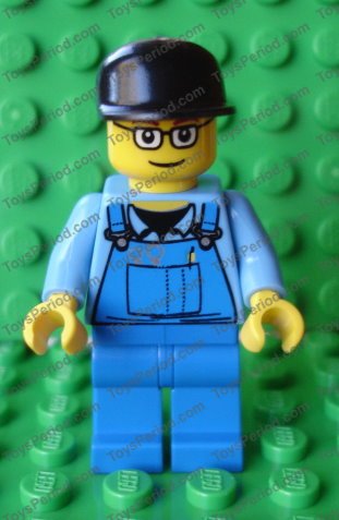 LEGO Sets with Minifigure ovr039 Overalls with Tools in Pocket Blue ...