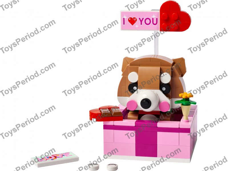 LEGO 40679 Love Gift Box Set Parts List