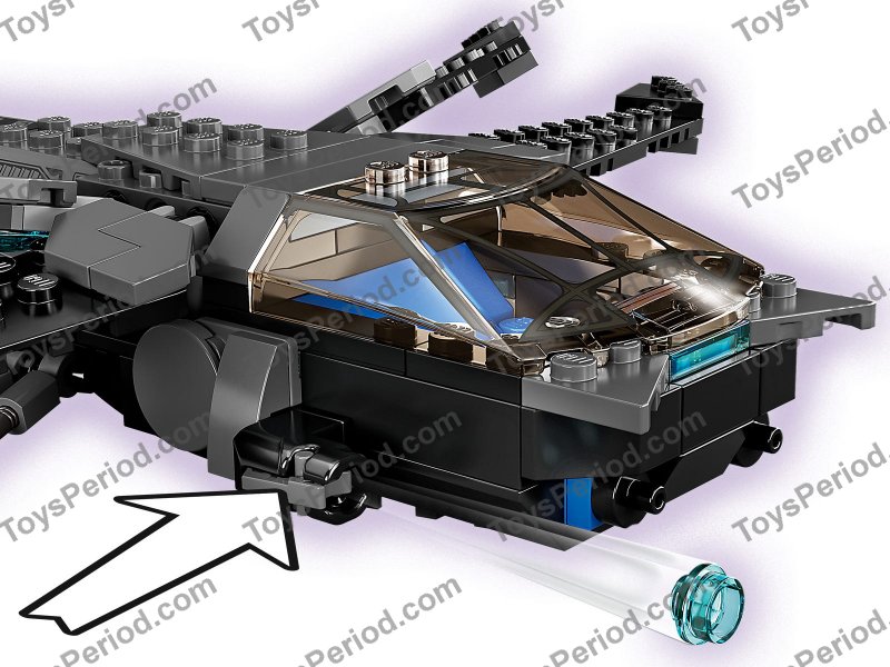 LEGO 76186 Black Panther Dragon Flyer Set Parts List
