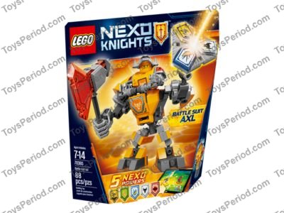 LEGO 70365 Battle Suit Axl Set Parts List