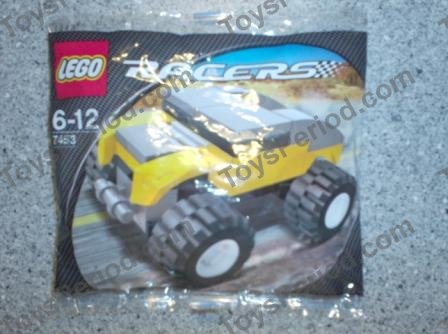LEGO 7453 Yellow and Black Off Road Racer Set Parts List
