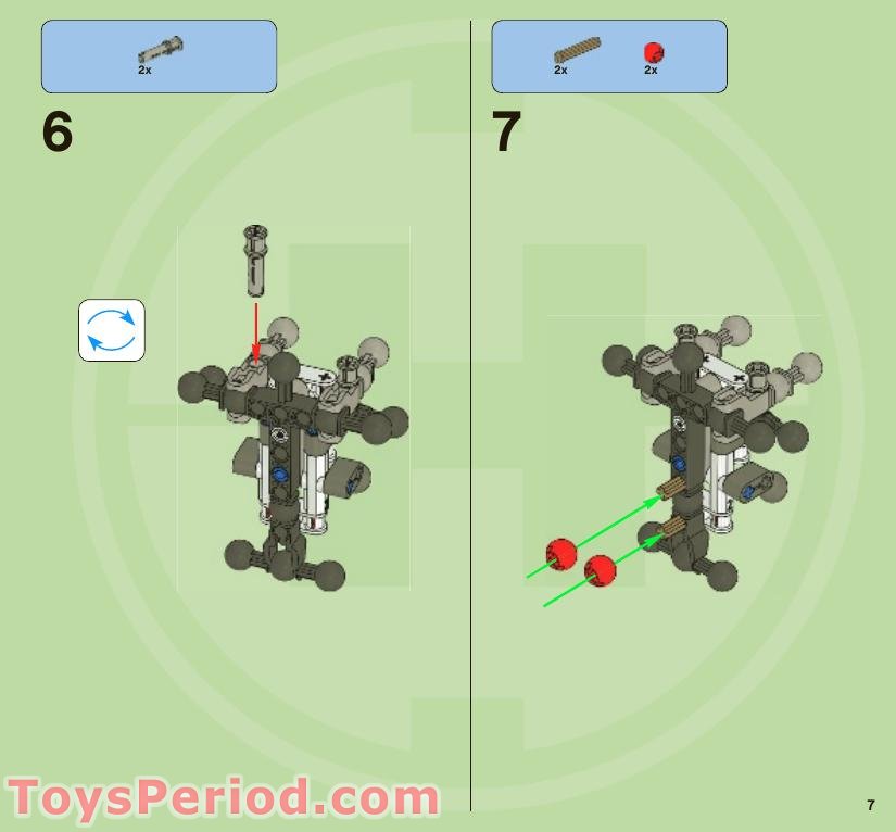 LEGO 2282 Rocka XL Instructions and Parts List