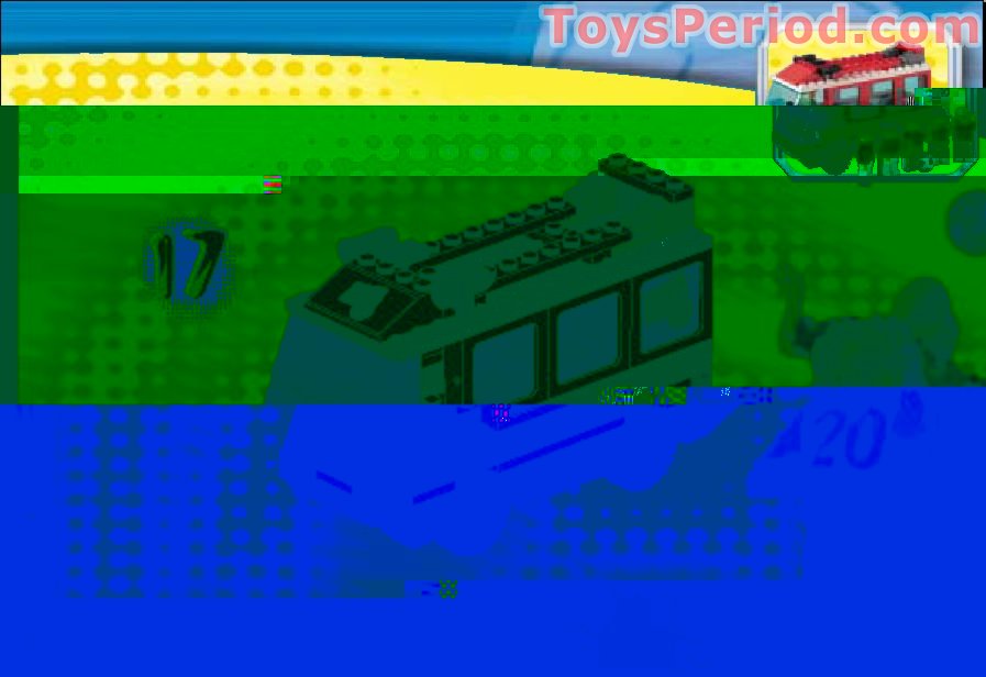 LEGO 3407 Red Bus Instructions and Parts List