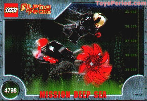 LEGO 4798 Evil Ogel Attack Instructions and Parts List