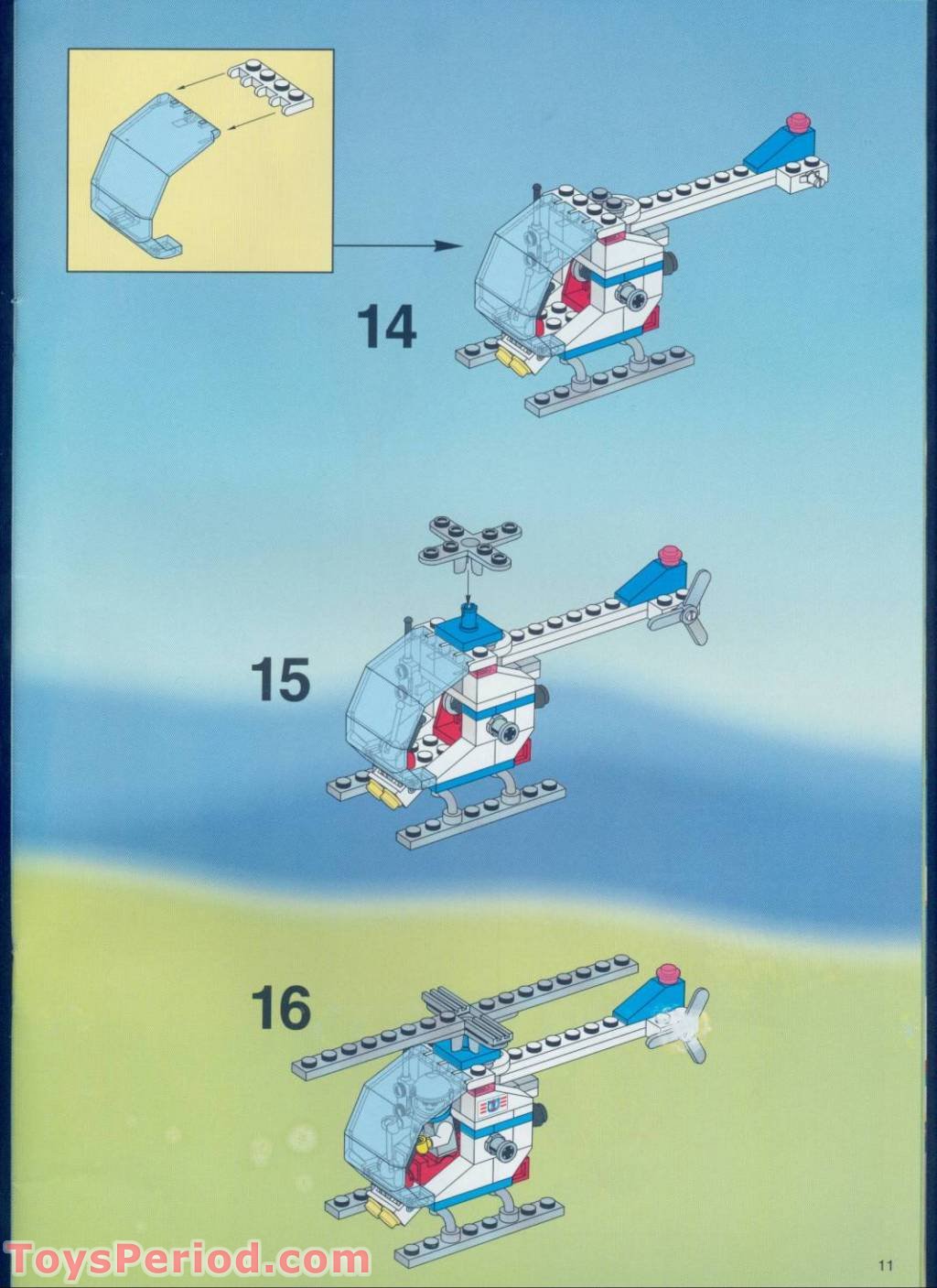 LEGO 6338 Hurricane Harbor Instructions and Parts List
