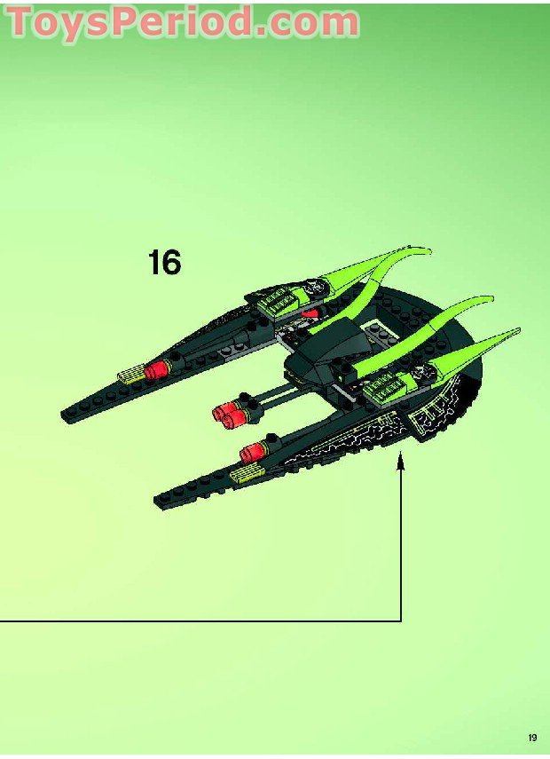 LEGO 7649 MT-201 Ultra-Drill Walker Instructions and Parts List