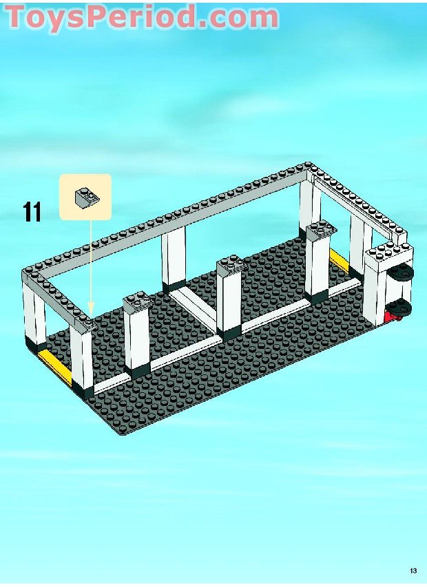 LEGO 7744 Police Headquarters Instructions and Parts List