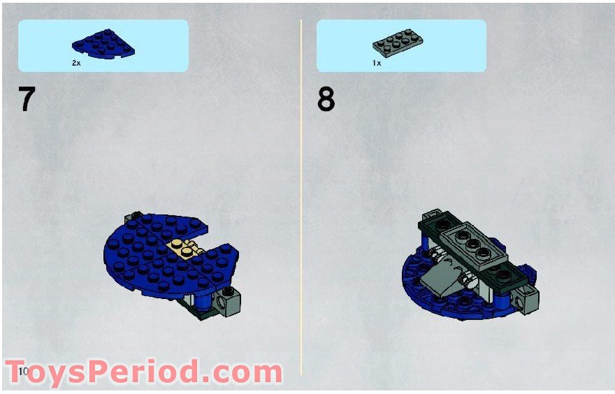 LEGO 7751 Ahsoka's Starfighter and Vulture Droid Instructions and Parts ...