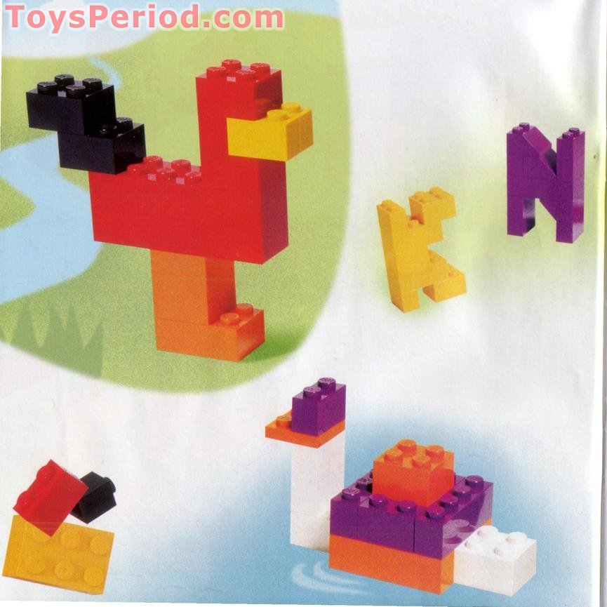 LEGO 7825 Creator Bucket Instructions and Parts List