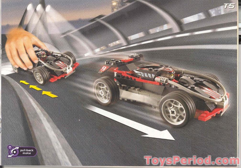 LEGO 8357 Zonic Strike Instructions and Parts List