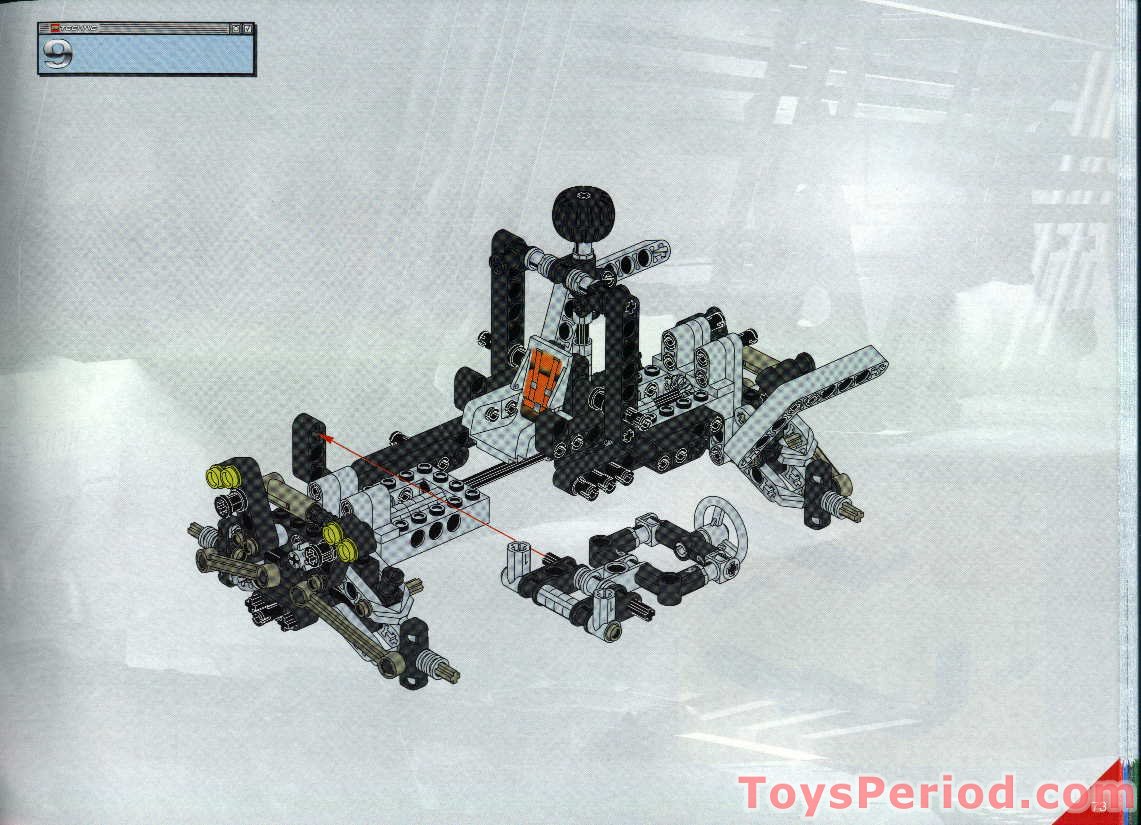 LEGO 8465 Extreme Off-Roader Instructions and Parts List
