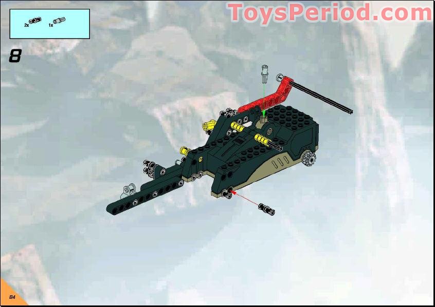 LEGO 8472 Street 'n' Mud Racer Instructions and Parts List