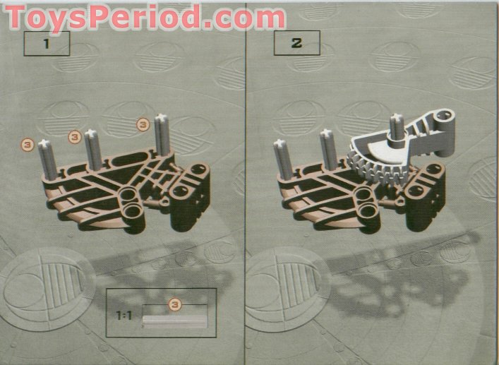 LEGO 8577 Pahrak-Kal Instructions and Parts List