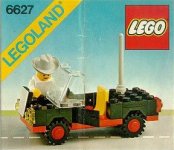 LEGO 6627 Convertible Instructions and Parts List