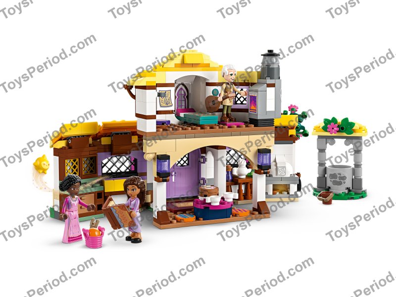 LEGO 43231 Asha's Cottage Set Parts List
