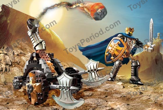 LEGO 8701 King Jayko Instructions and Parts List