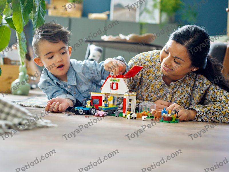 LEGO 60346 Barn & Farm Animals Set Parts List