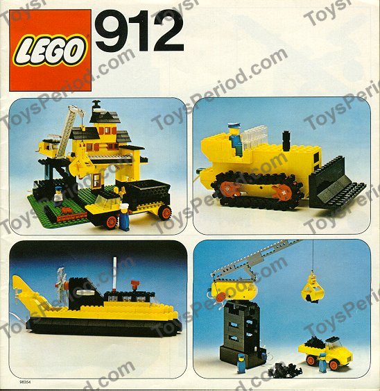 LEGO 912 Universal Building Set Instructions and Parts List