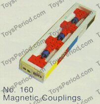 LEGO 160 Magnetic Couplings Set Parts List