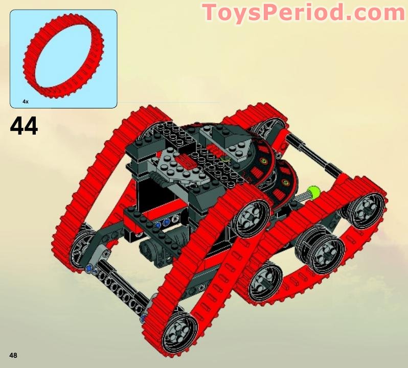 LEGO 70504 Garmatron Instructions and Parts List
