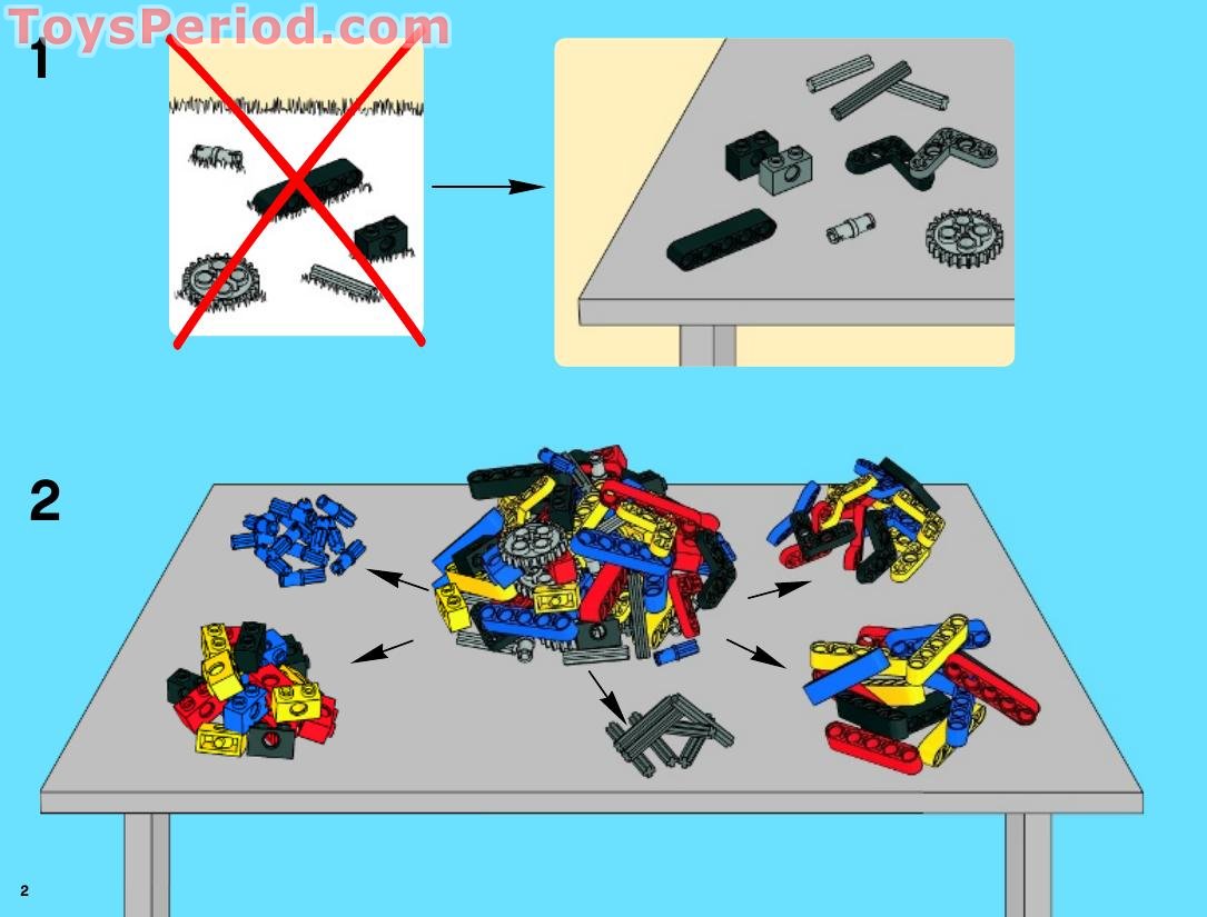 LEGO 9395 Pick-Up Tow Truck Instructions and Parts List