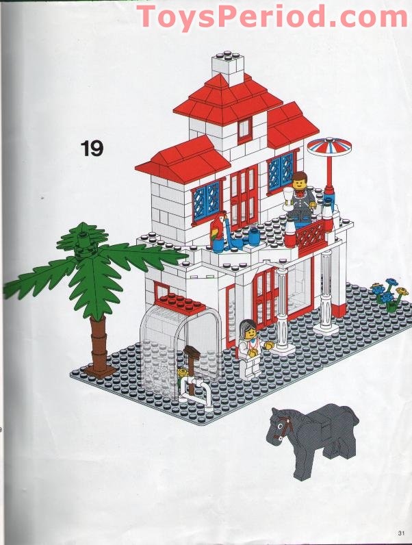 LEGO 725-1 Basic Building Set Instructions and Parts List