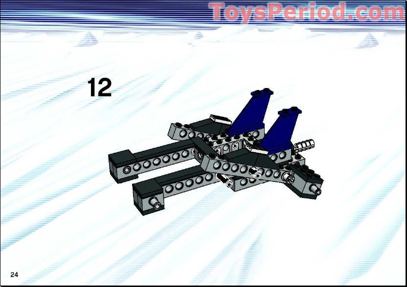 LEGO 4744 Tundra Tracker Instructions and Parts List