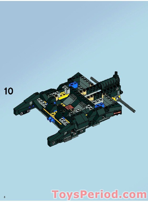 LEGO 7888 The Tumbler: Joker's Ice Cream Surprise Instructions and ...