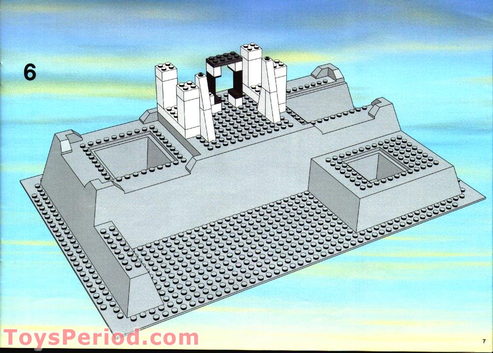 LEGO 7237-1 Police Station - with Light-Up Minifig Instructions and ...