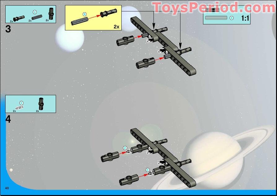 LEGO 7471 Mars Exploration Rover Instructions and Parts List