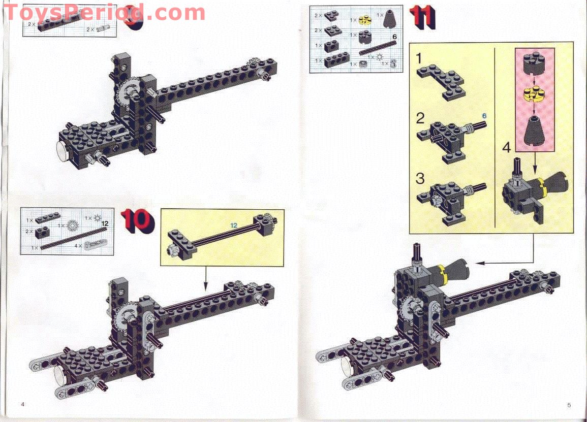 LEGO 8825 Night Chopper Instructions and Parts List