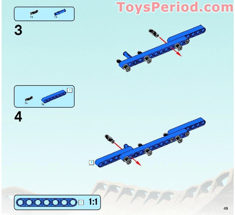 LEGO 8993 Kaxium V3 Instructions and Parts List