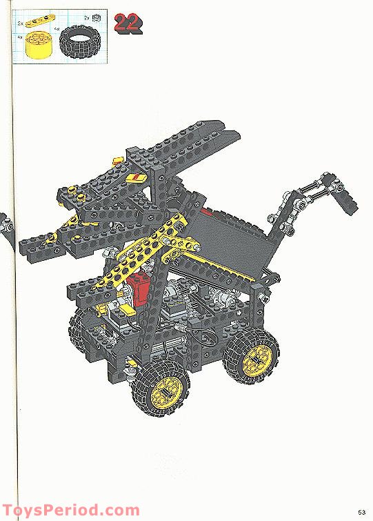 LEGO 8082 Multi Control Set Instructions and Parts List