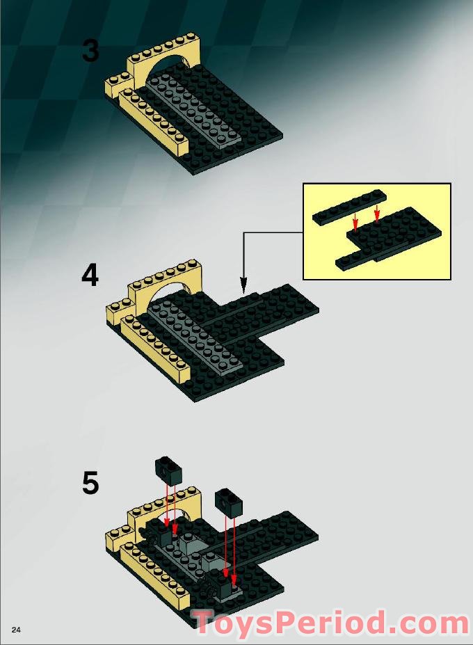 LEGO 8135 Bridge Chase Instructions and Parts List