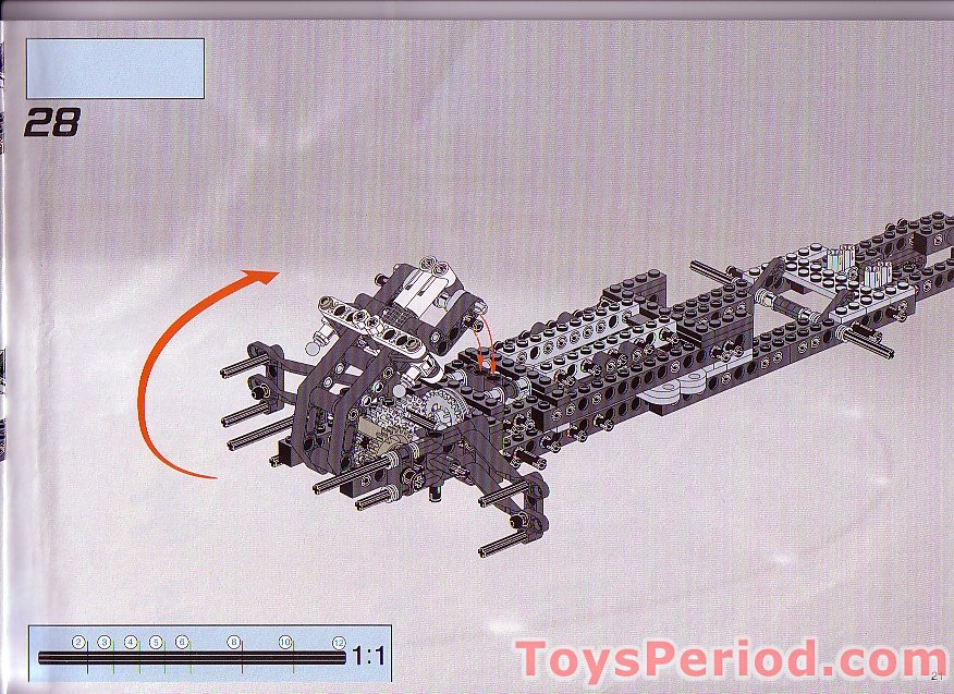 LEGO 8461 Williams F1 Team Racer Instructions and Parts List