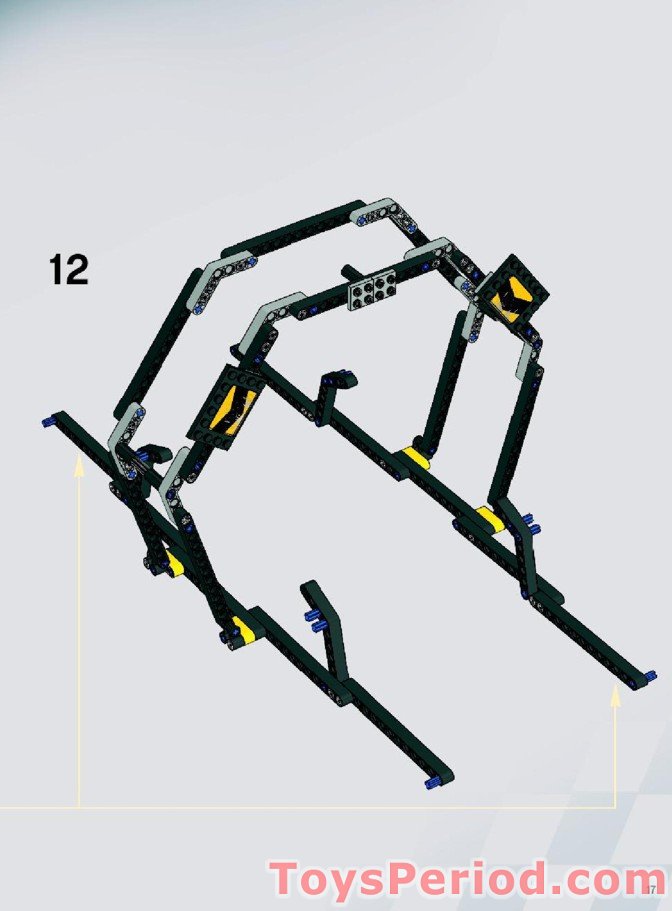 LEGO 8496 Desert Hammer Instructions and Parts List