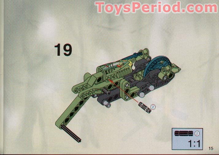 LEGO 8509 Swamp Instructions and Parts List