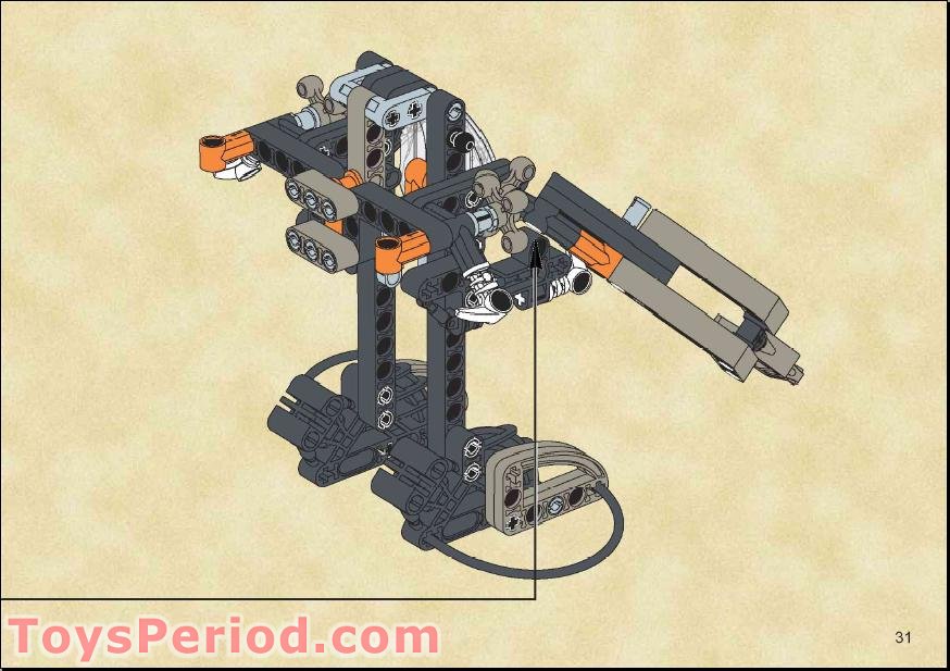 LEGO 8556 Boxor Instructions and Parts List