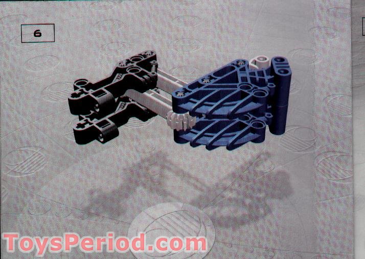 LEGO 8562 Gahlok Instructions and Parts List