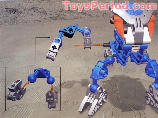 LEGO 8578 Gahlok-Kal Instructions and Parts List