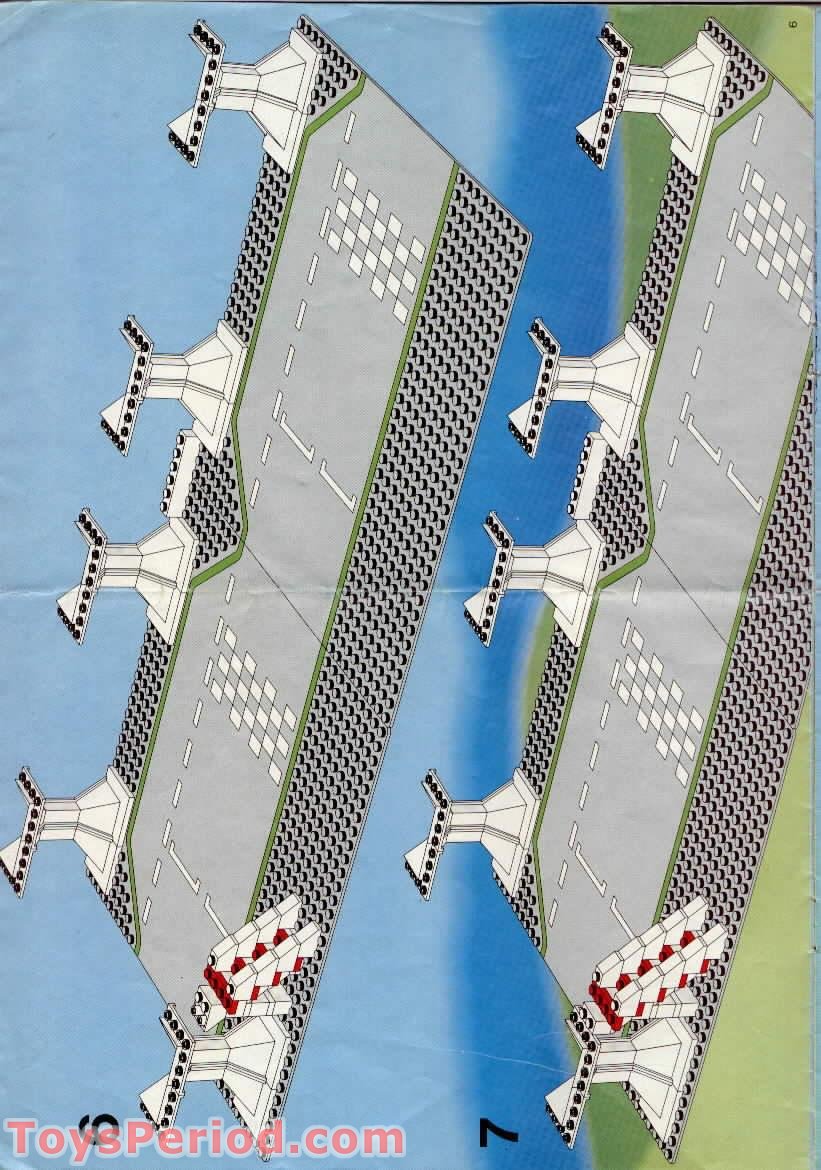 LEGO 6395 Victory Lap Raceway Instructions and Parts List